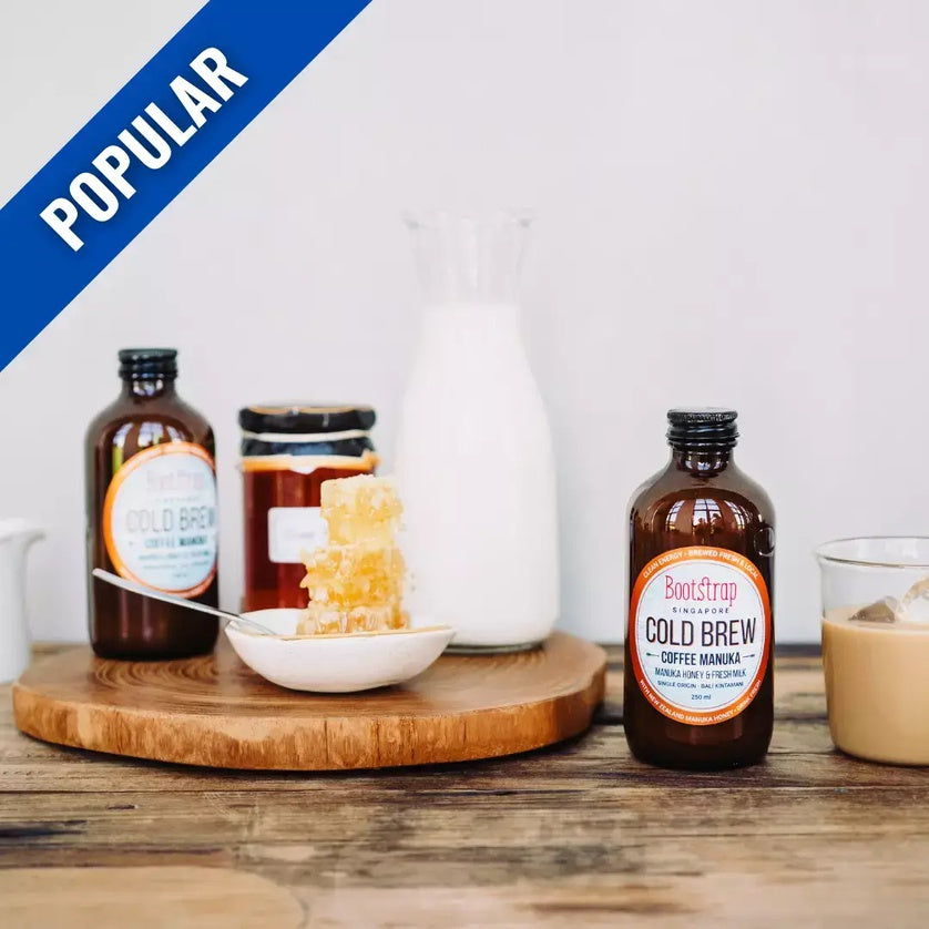 Milk & Manuka Honey Cold Brew Coffee – Bootstrap Drinks